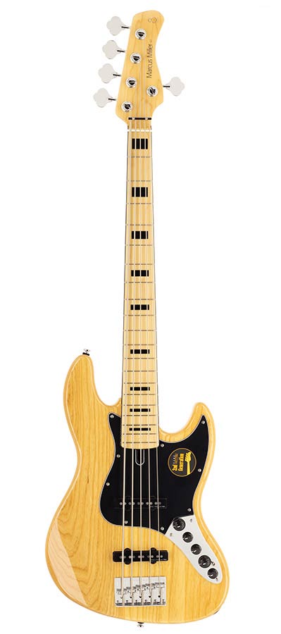 Sire V7 V 2nd Gen Series Marcus Miller Swamp Ash 5-string Bass Guitar ...
