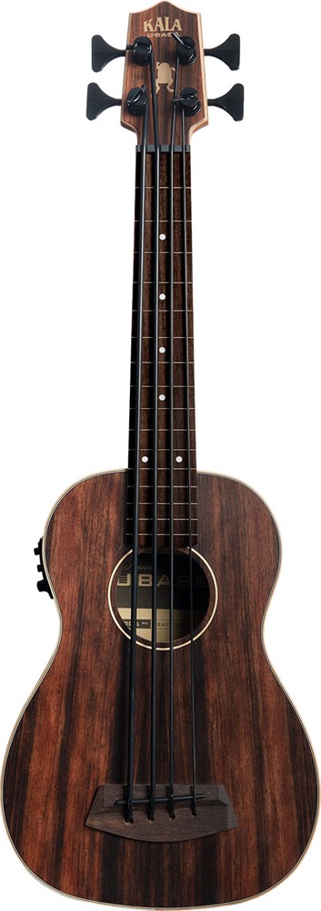 Kala UBASS-EBY-FL. Ebony U-Bass Fretless m. Bag fra Kala | Lynrask levering